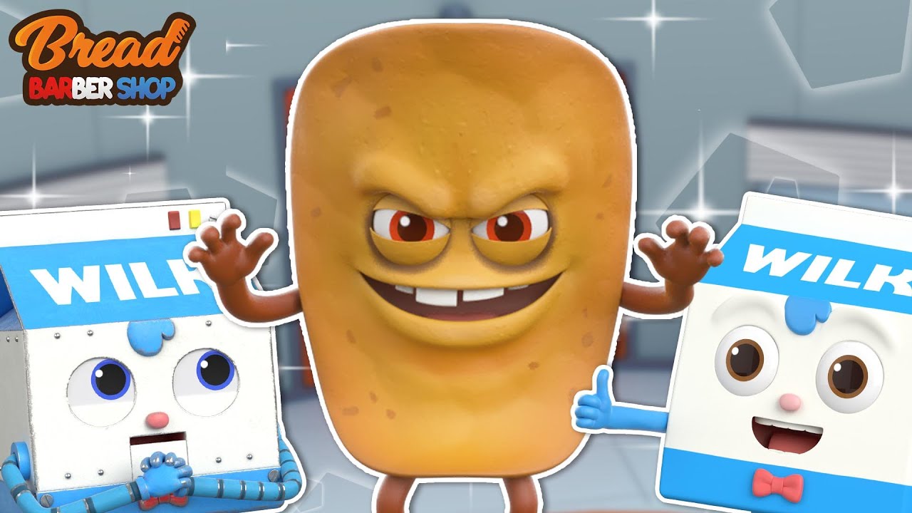 BreadBarbershop | Wilk & Chip | english/animation/dessert/cartoon - YouTube