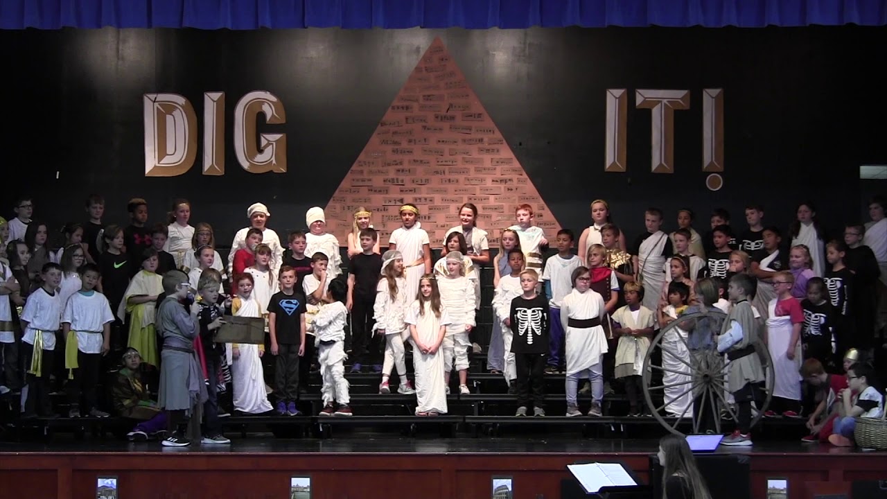 2019 Shaw Elementary 4th Grade Music Program- Dig It! - YouTube