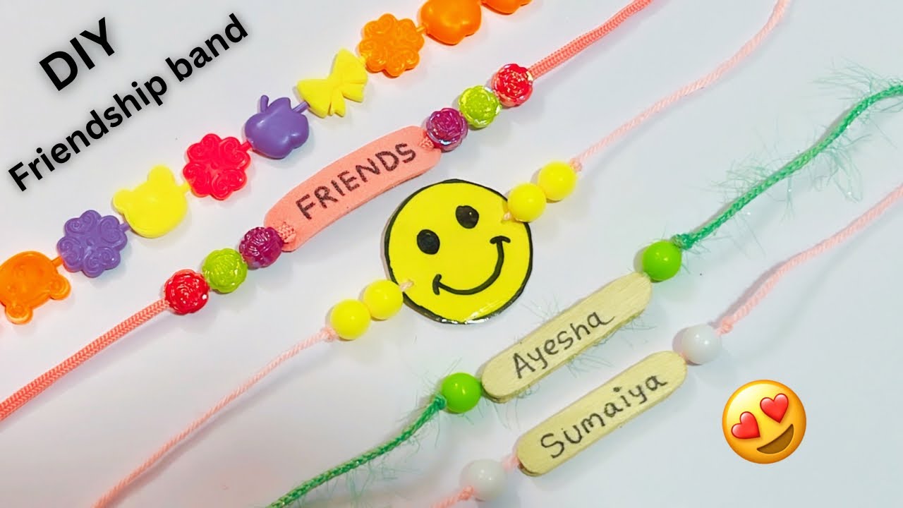 DIY 5 Easy Friendship Bracelets for beginners/ How to make Friendship ...