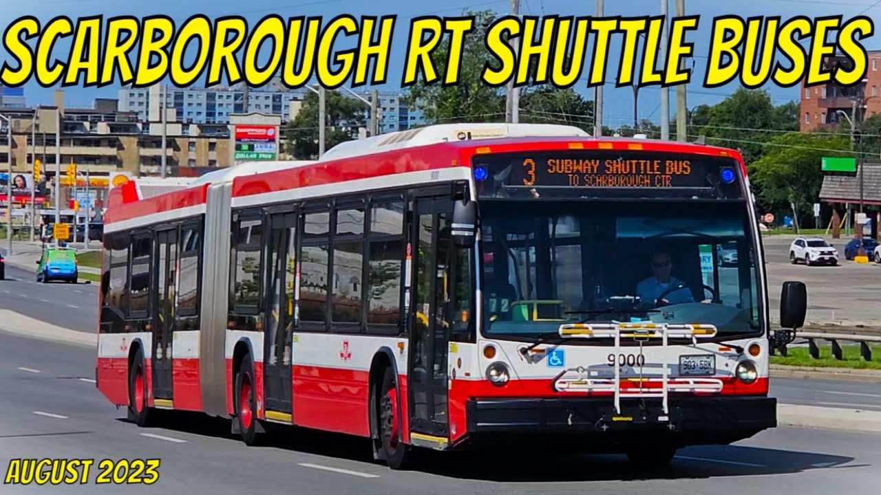 Scarborough RT Shuttles (August 2023) - YouTube