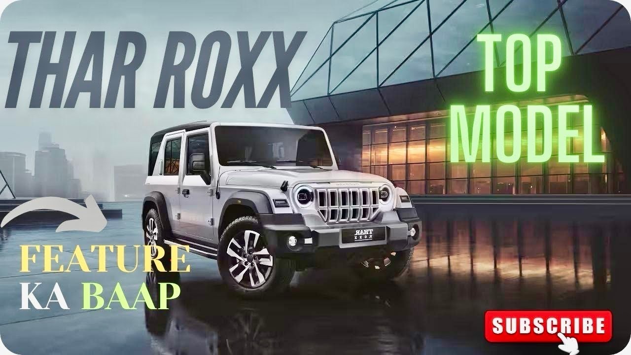 Mahindra Thar Roxx Mx7 varient || Top model review 2024 @ArunPanwarx - YouTube