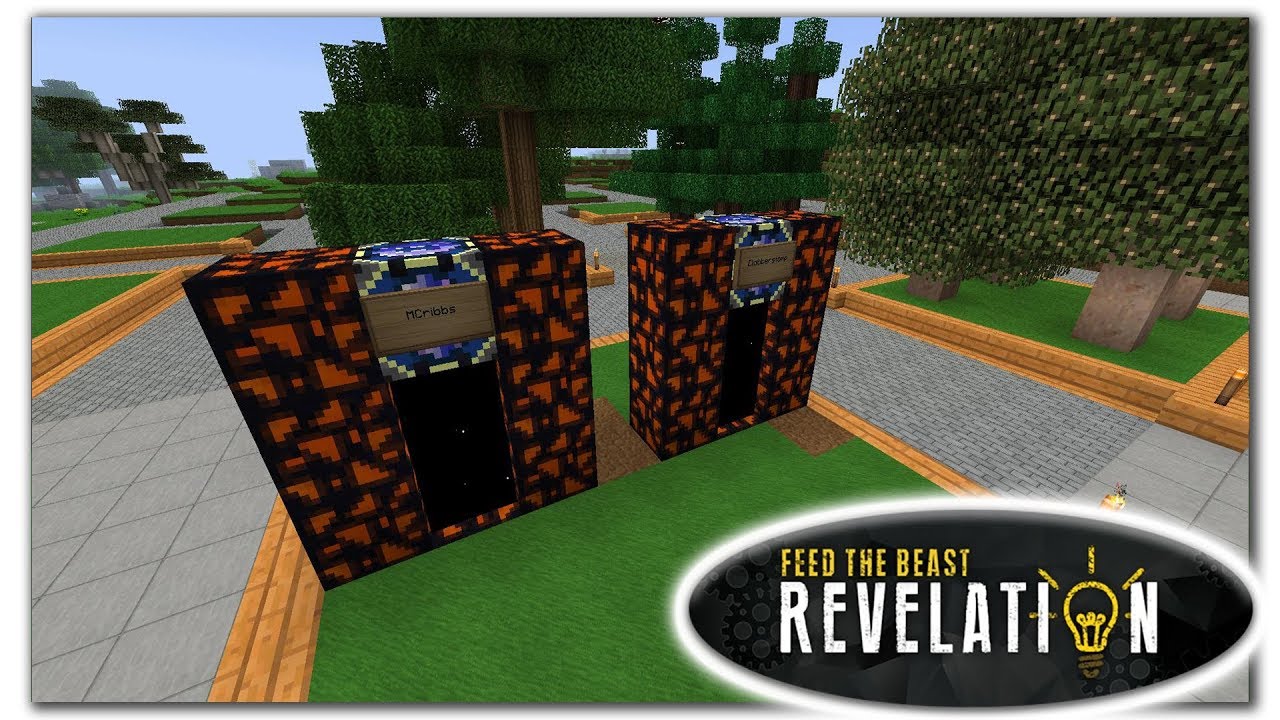 Draconic Evolution Portals - Minecraft FTB Revelation - Episode 49 ...