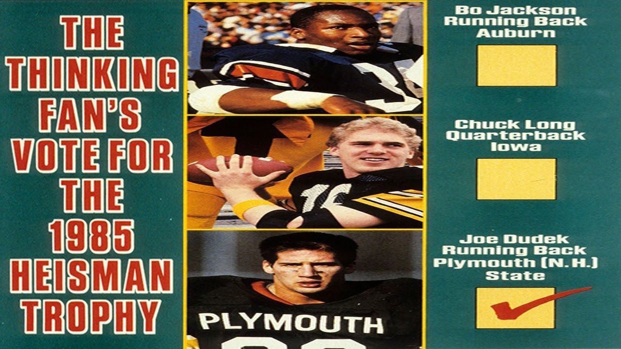 The Thinking Fan's Vote for the 1985 Heisman Trophy | Football History ...