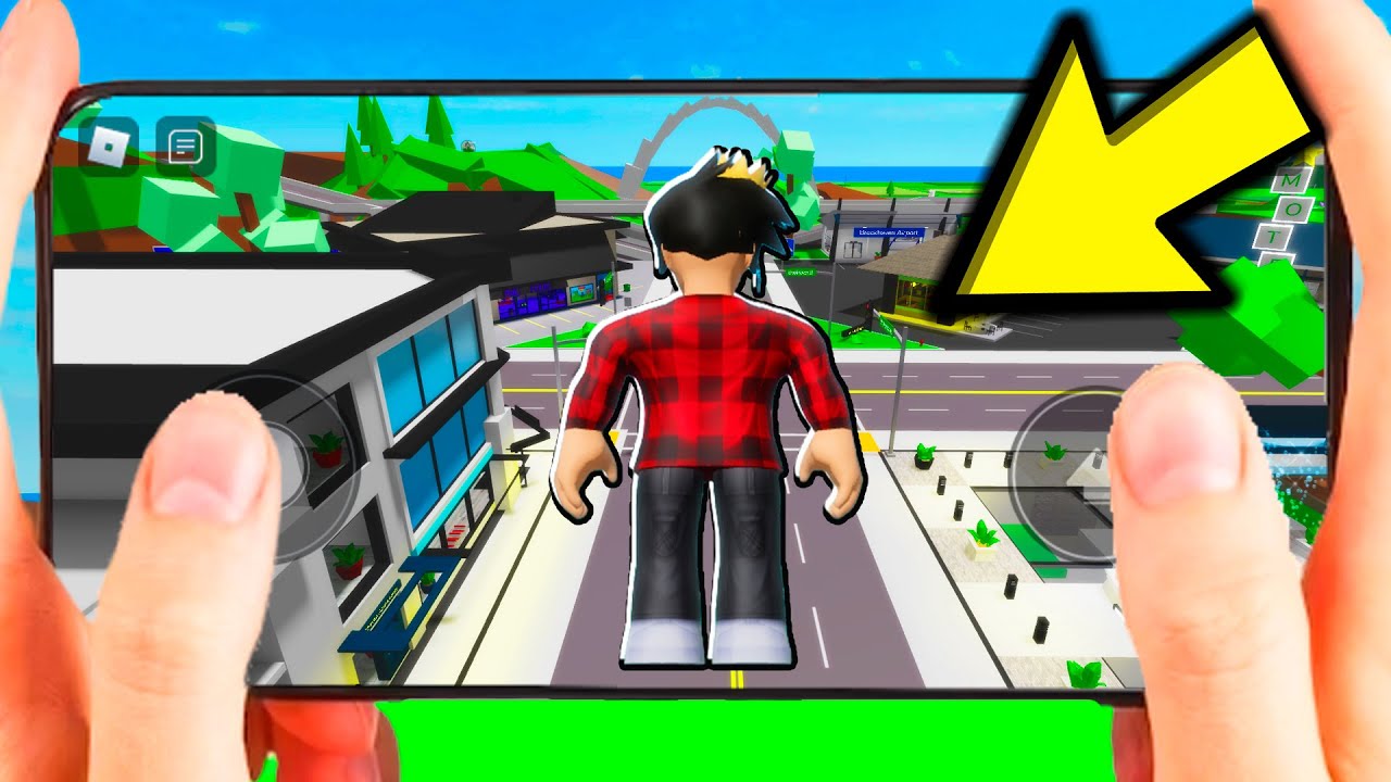 I Played BROOKHAVEN On MOBILE! - YouTube