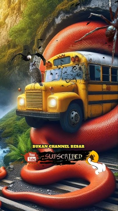 AI Nature Exploration l Travel Discovered l Python vs Bus #shorts # ...