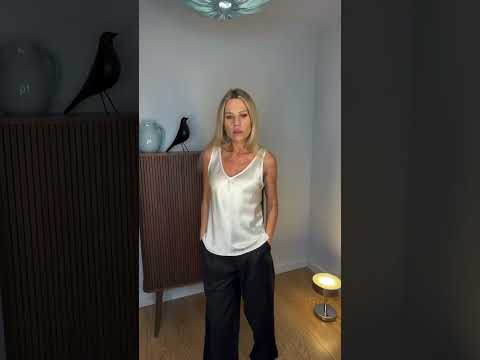 ✨ Effortless Basics: The Monochrome Silk Narrative ☁️