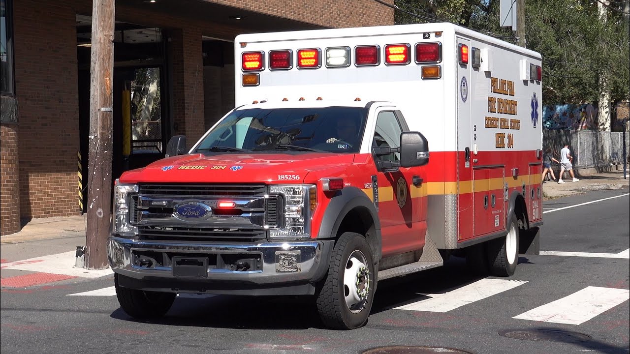 Philadelphia Fire Department Medic 21 Responding - YouTube