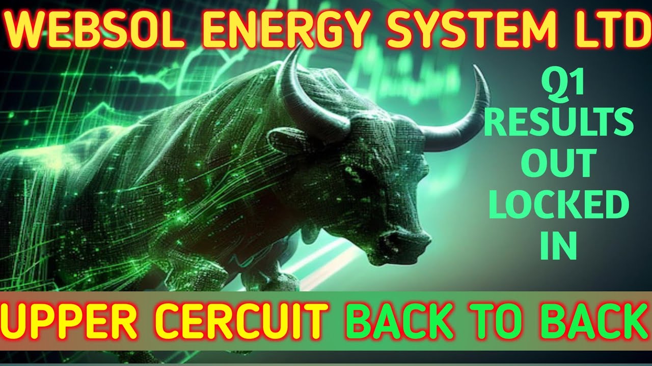 Websol Energy System ltd latest news| Q1 Result out | Webel solar - YouTube