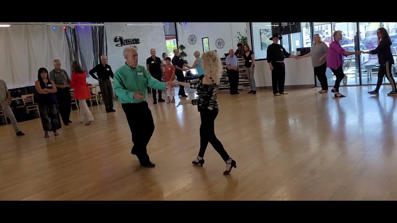 Mary Manzella & Jimmy 😀 10/9/22 Intermediate WCS - YouTube