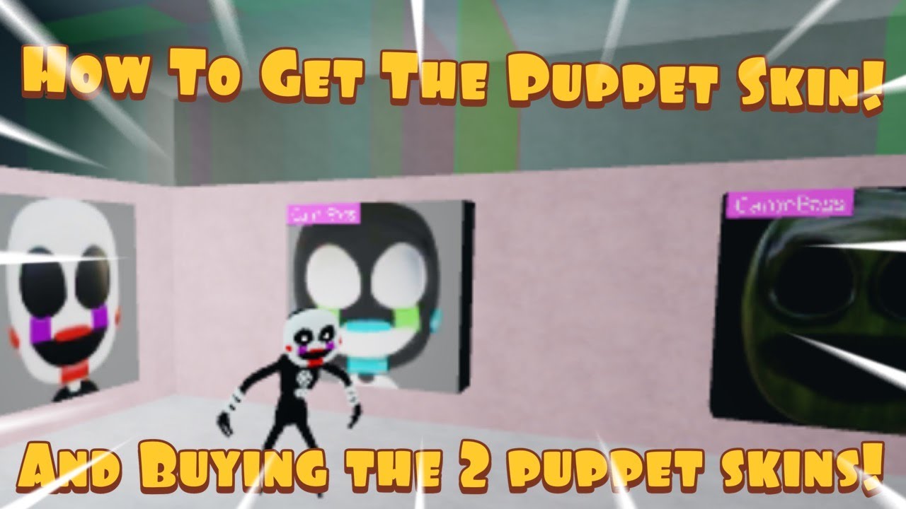 Roblox- "Freggy!" How To Get The Puppet Skin & Badge & Buying the 2 ...