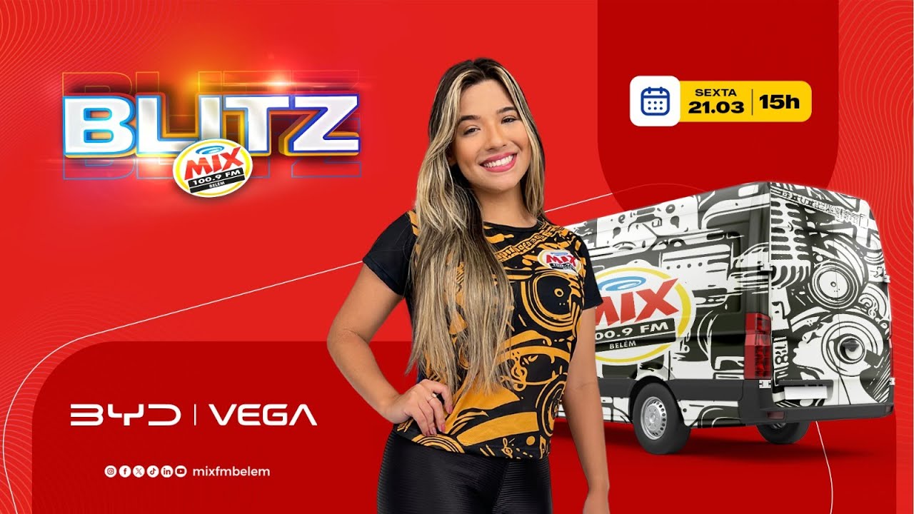 AO VIVO | BLITZ MIX - BYD VEGA - AV. PEDRO ALVARES CABRAL - 🎶 100.9 FM - YouTube