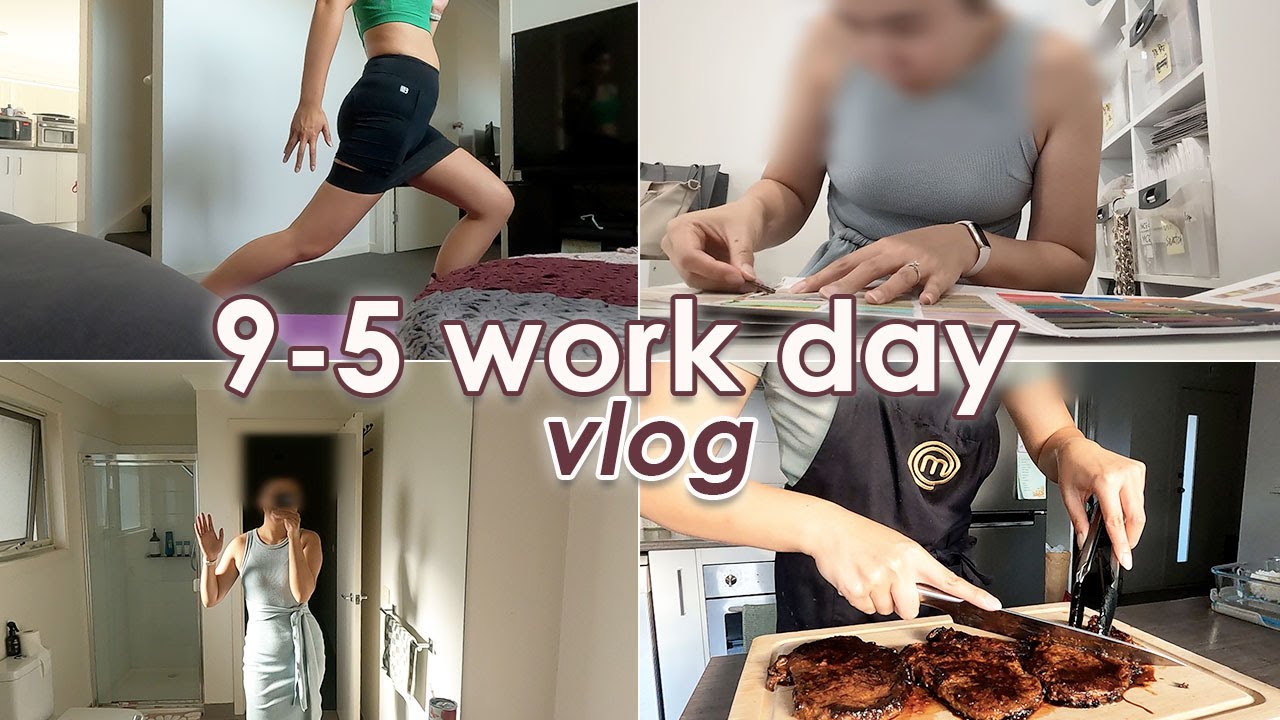 9-5 WORK DAY VLOG | A Typical Weekday in my Life - Fulltime Employee ...