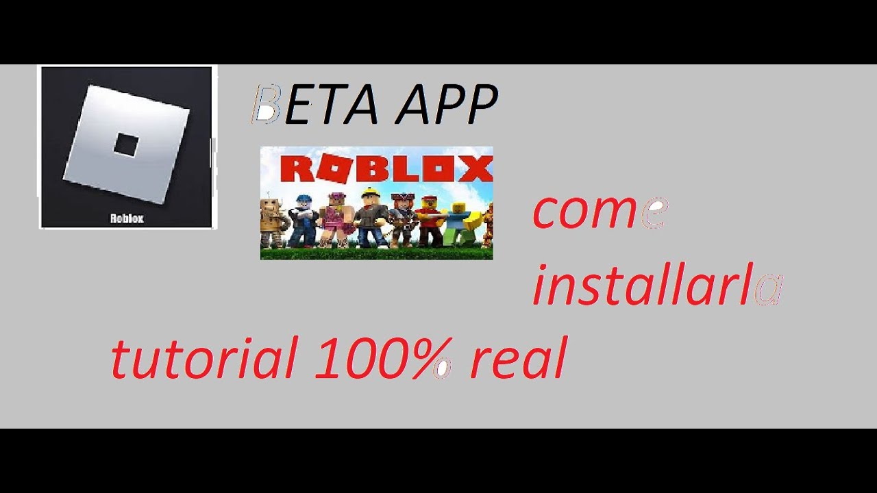 COME AVERE ROBLOX PLAYER BETA! - YouTube