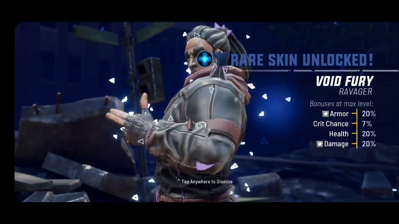 Hero Hunters crate opening - got the rare skins for Ravager & Alcatraz ...
