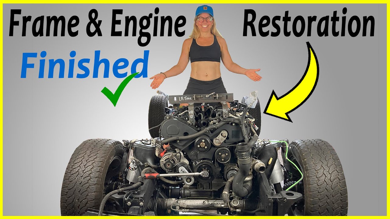 Huge Frame & Engine Restoration Complete - Land Rover Discovery / S4 ...
