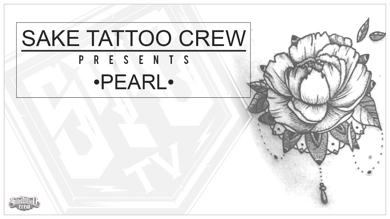 Ornamental flower tattoo by Pearl • Sake Tattoo Crew Timelapseᴴᴰ - YouTube