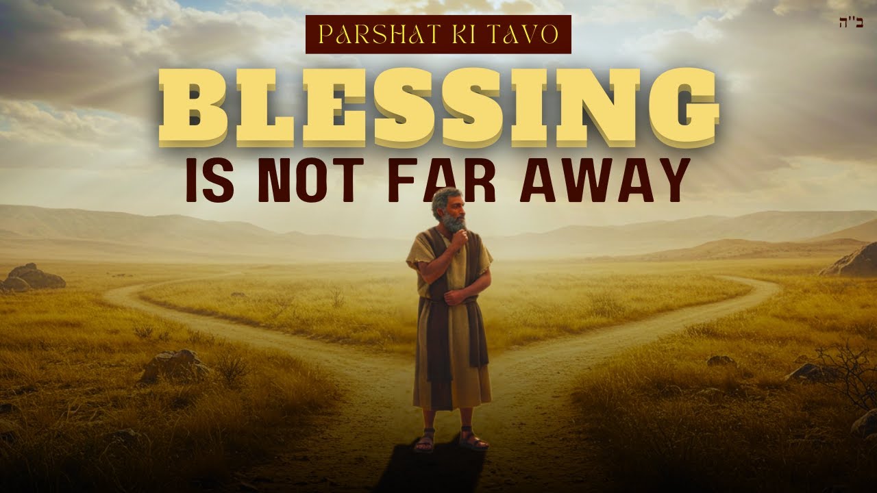 Blessing is not far away!! || Parashat Ki Tavo || #jewishbible ...
