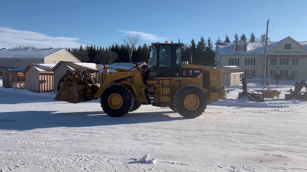 2009 Caterpillar 938H Wheel Loader - YouTube
