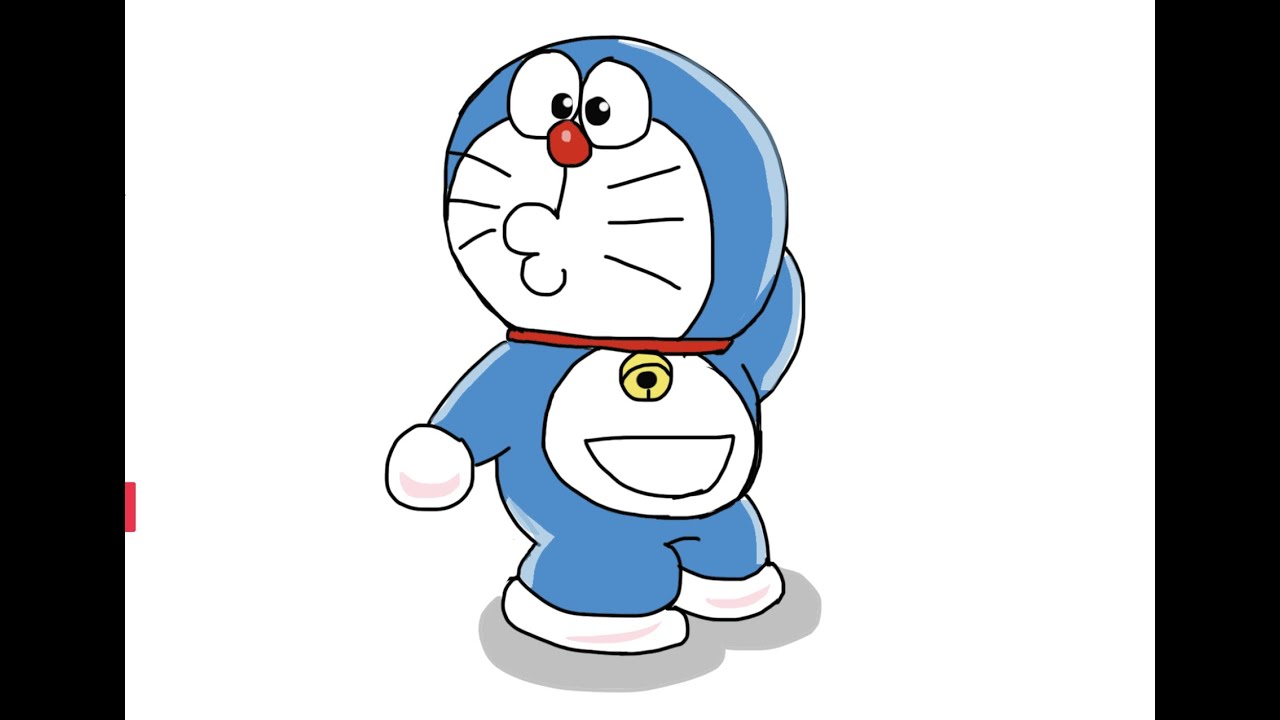 How to draw a confused DORAEMON #shorts #kidsdrawing #drawings - YouTube