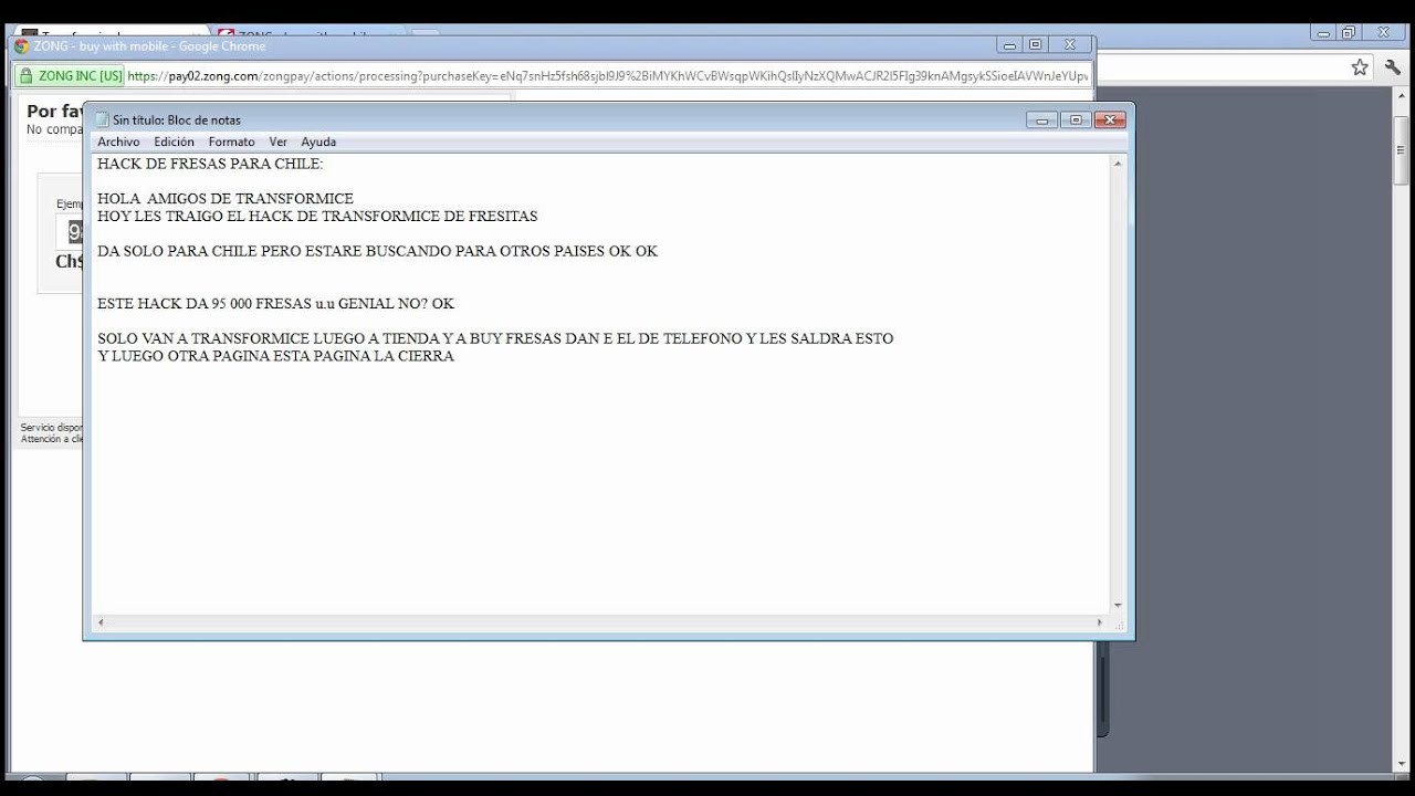 Hack de fresas transformice 2012 - YouTube