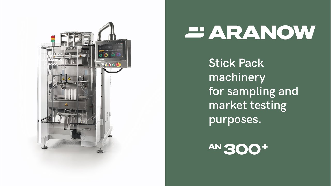 AN300+ - Stick Pack machinery for testing and market testing purposes ...