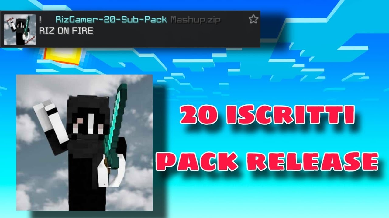 20 Subs Texture Pack - YouTube