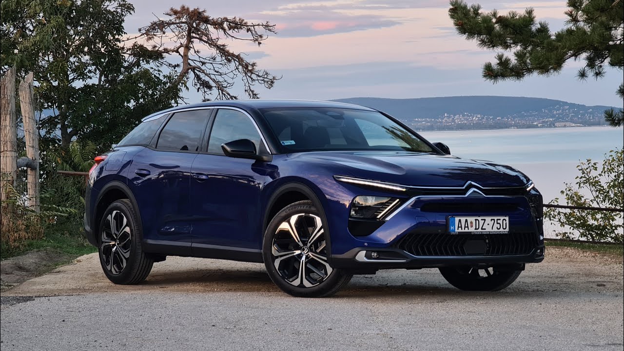 Citroën C5 X Shine 1.6 PureTech 180 EAT8 Magnetic Blue - YouTube