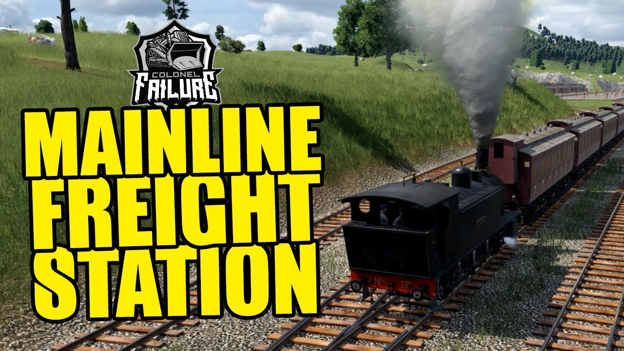 Template for mainline freight | Transport Fever 2 Mainline #11 - YouTube