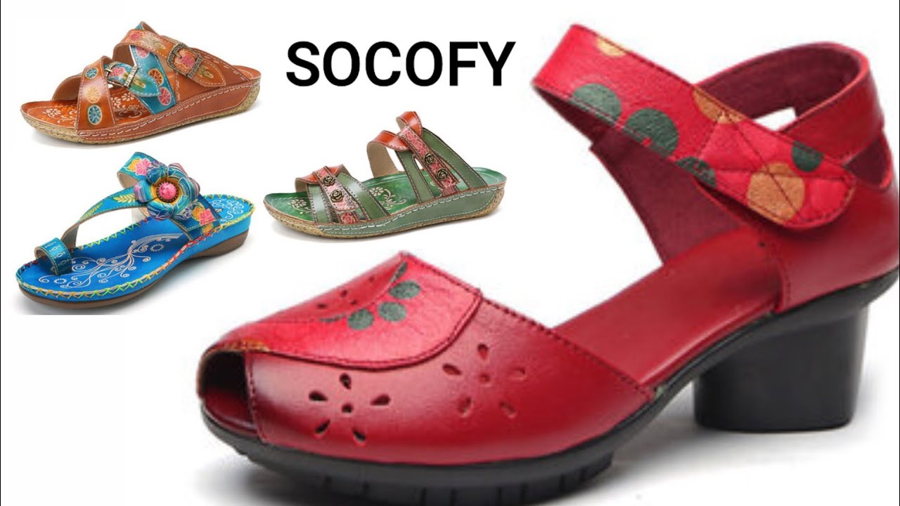 SOCOFY NEW LATEST STYLISH SHOES PUMP DESIGN BOOTS SANDAL COLLECTION ...