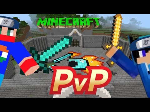 Doing PVP in Minecraft with @yesrohitxz | but I secretly cheated in pvp || 1v1 - YouTube