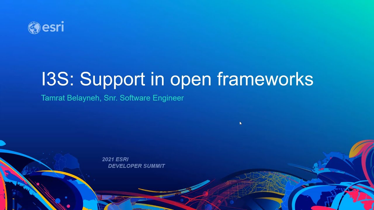 Indexed 3D Scene Layer (I3S) Support in Open Frameworks - YouTube