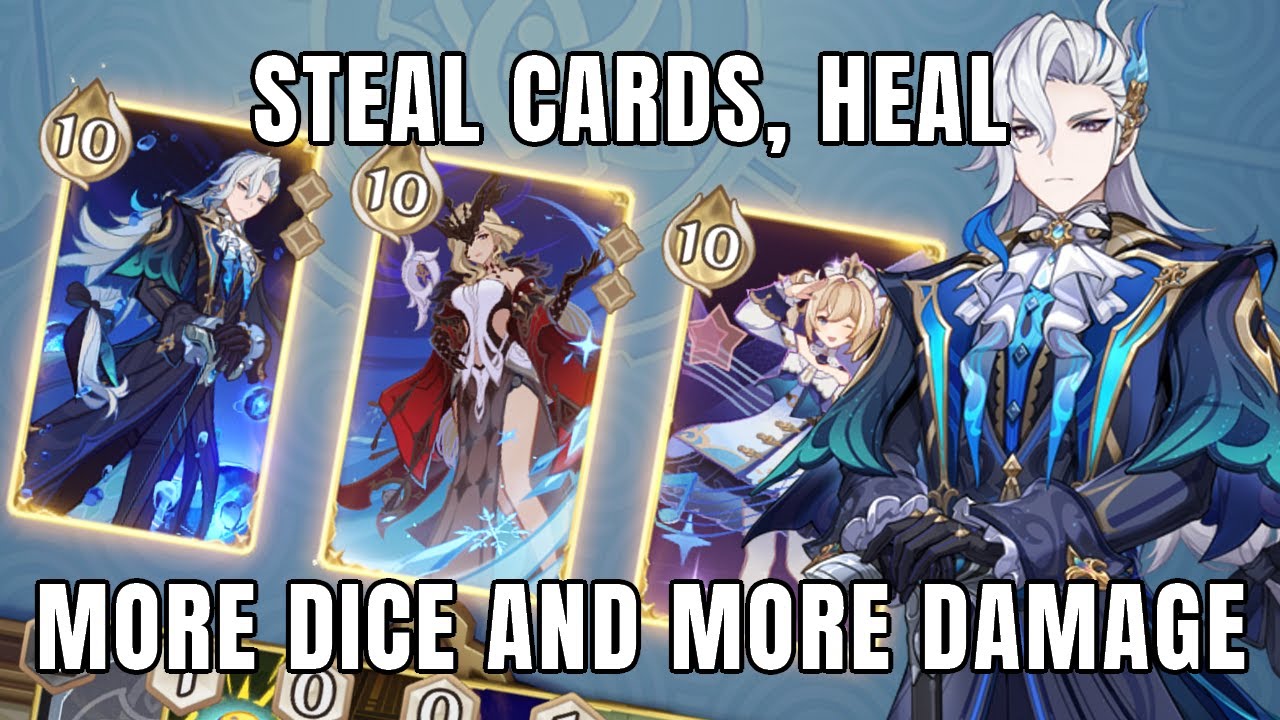 Neuvillette With The New Cards Is Pretty Strong | Genshin TCG - YouTube