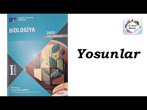 DİM Biologiay 2025 Yosunlar 1-28