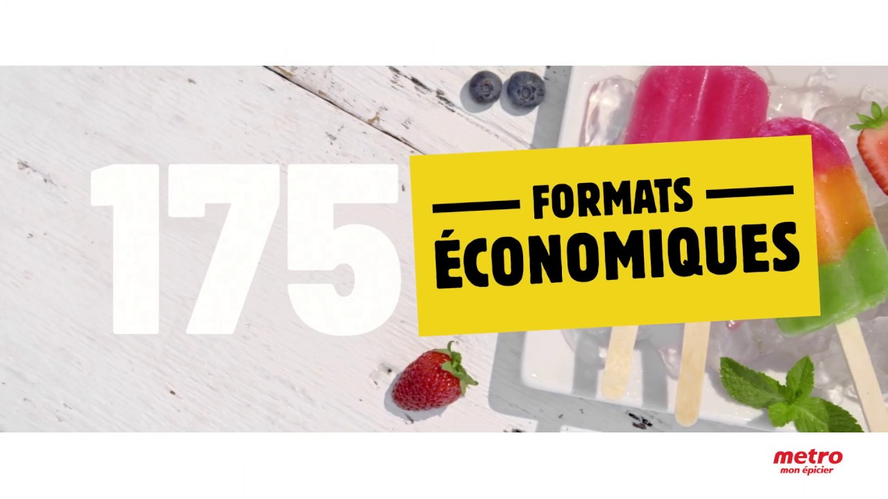 Metro économies - Popsicles - YouTube