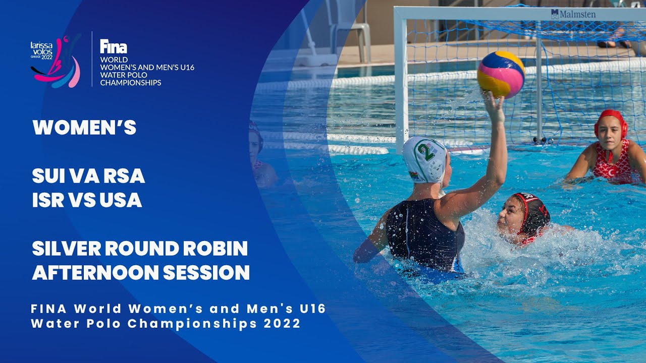 Day 6 Silver Round Robin | Afternoon Session | Women's U16 Water Polo ...