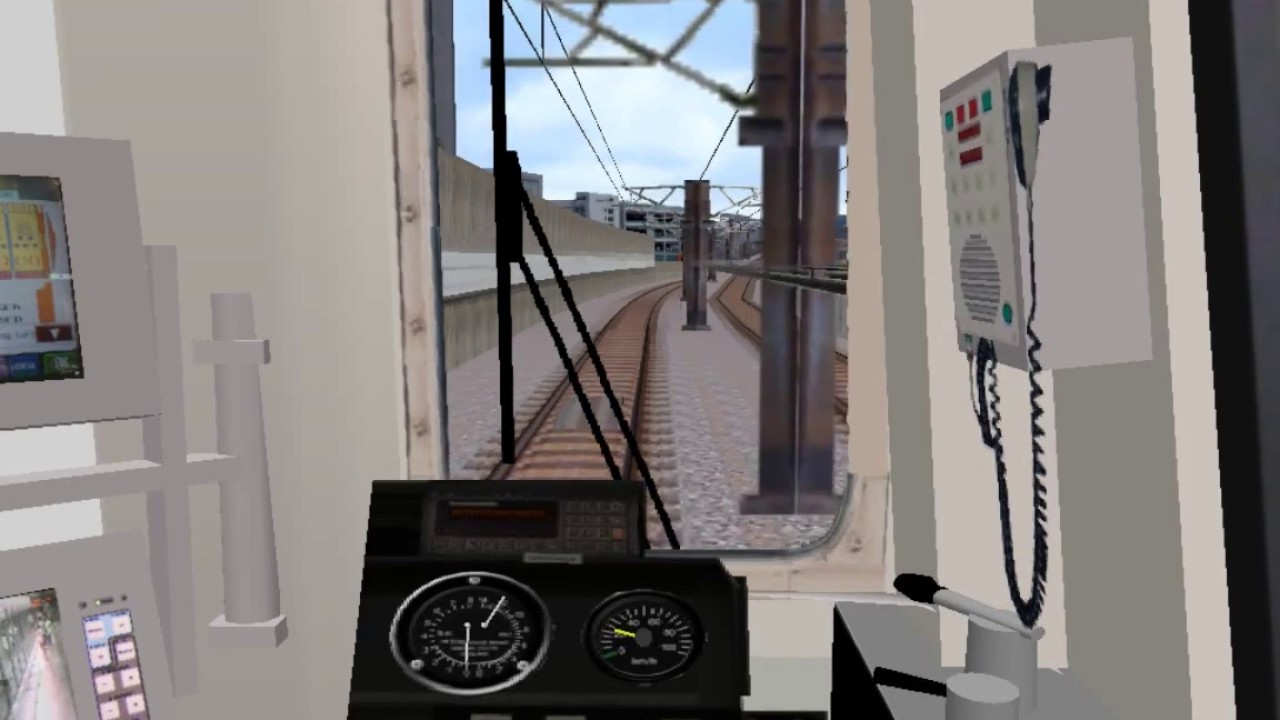 Openbve Island line with 1st generation - YouTube