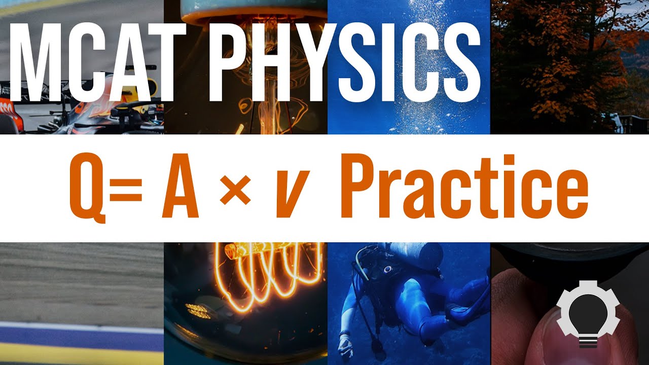 MCAT Physics Practice: Using Volume Flow Equation - YouTube