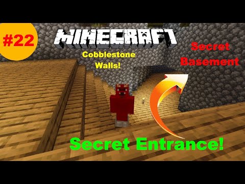 Minecraft - Survival Series [Secret Basement Entrance!] - YouTube