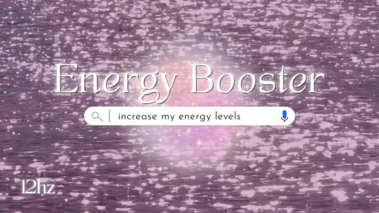 Instant Energy Boost subliminal 🔋| Get energy from out of thin air ...
