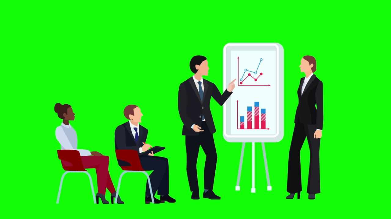 Meeting Presentation Animation free Green Screen I Latest video 2020 I ...