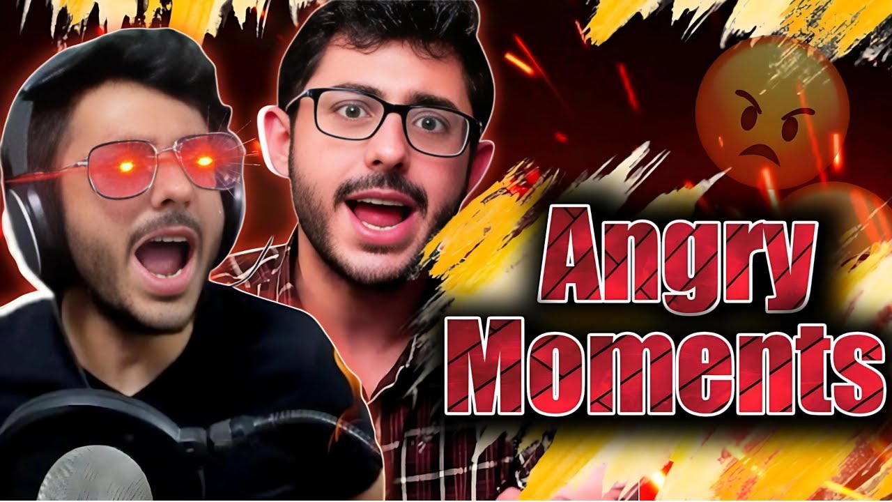 TOP 5 ANGRY MOMENTS of 'CarryisLive' [ Rage Moments of Carryminati in ...