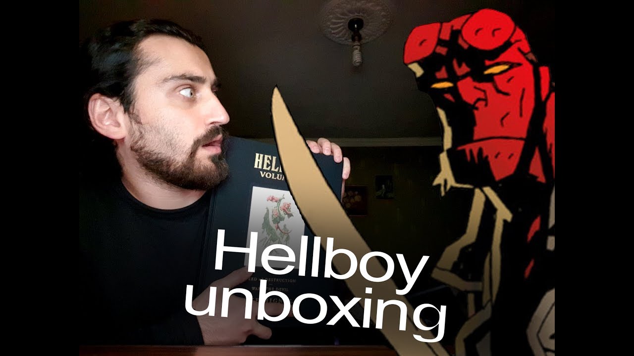 Hellboy - library Vol. 1- Unboxing - YouTube