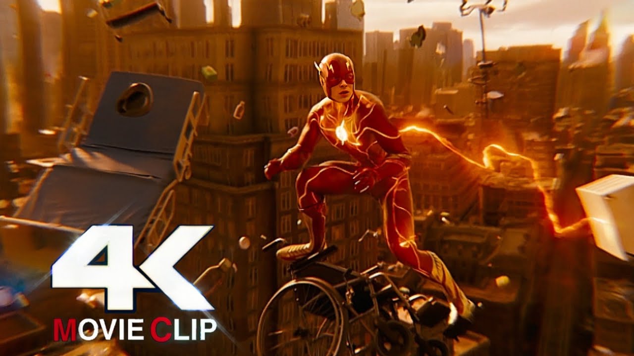 Flash Saves Hospital | Part 2 | The Flash | 4K Clip - YouTube