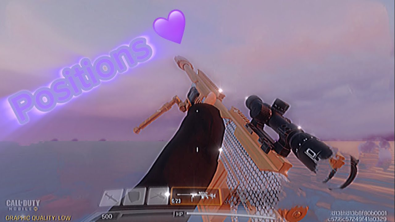 Positions 💜- Codm montage - YouTube