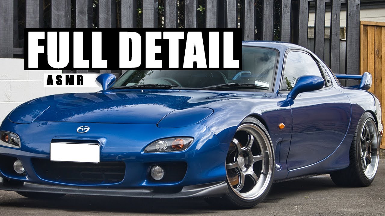 Mazda RX7 - Detailing, Polish & Ceramic Coating | ASMR - YouTube