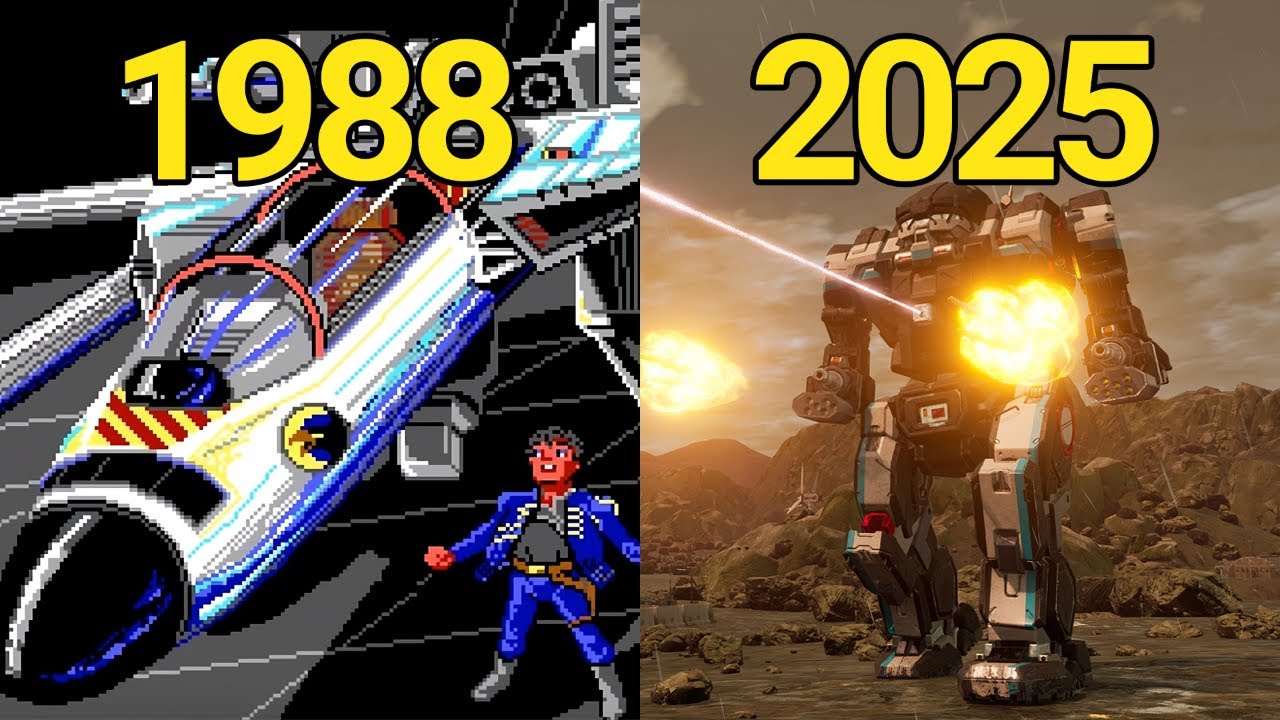 Evolution of MechWarrior Games (1988-2025) - YouTube