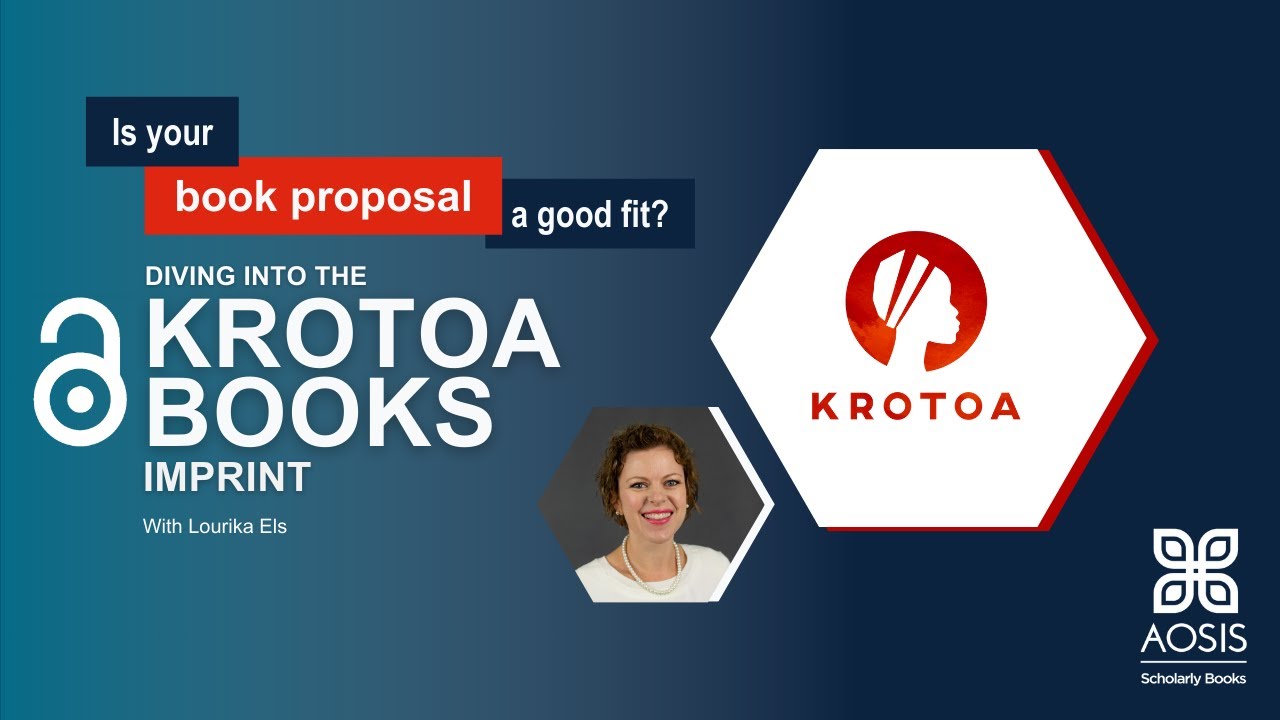 KROTOA Books: Is your book proposal a good fit? - YouTube