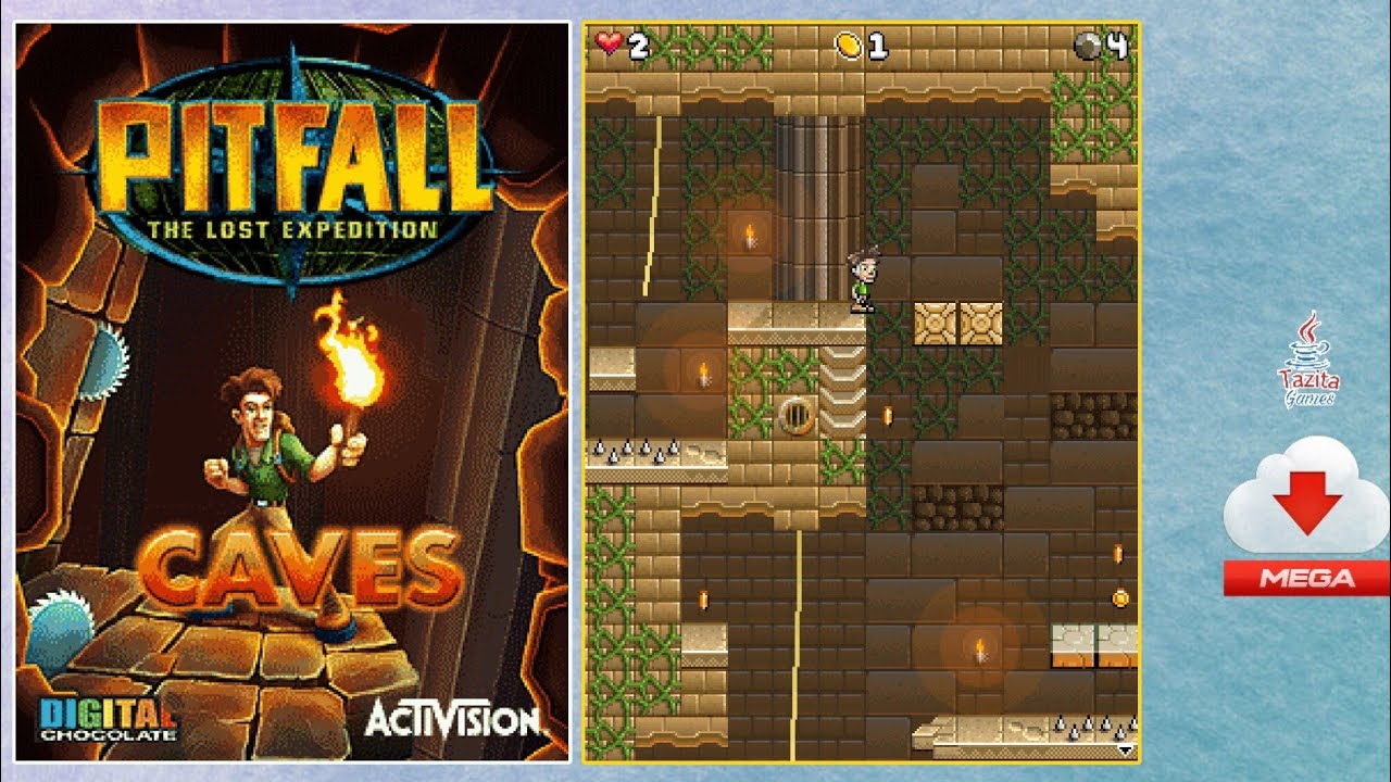Juegos Java: Pitfall Caves #219 - YouTube