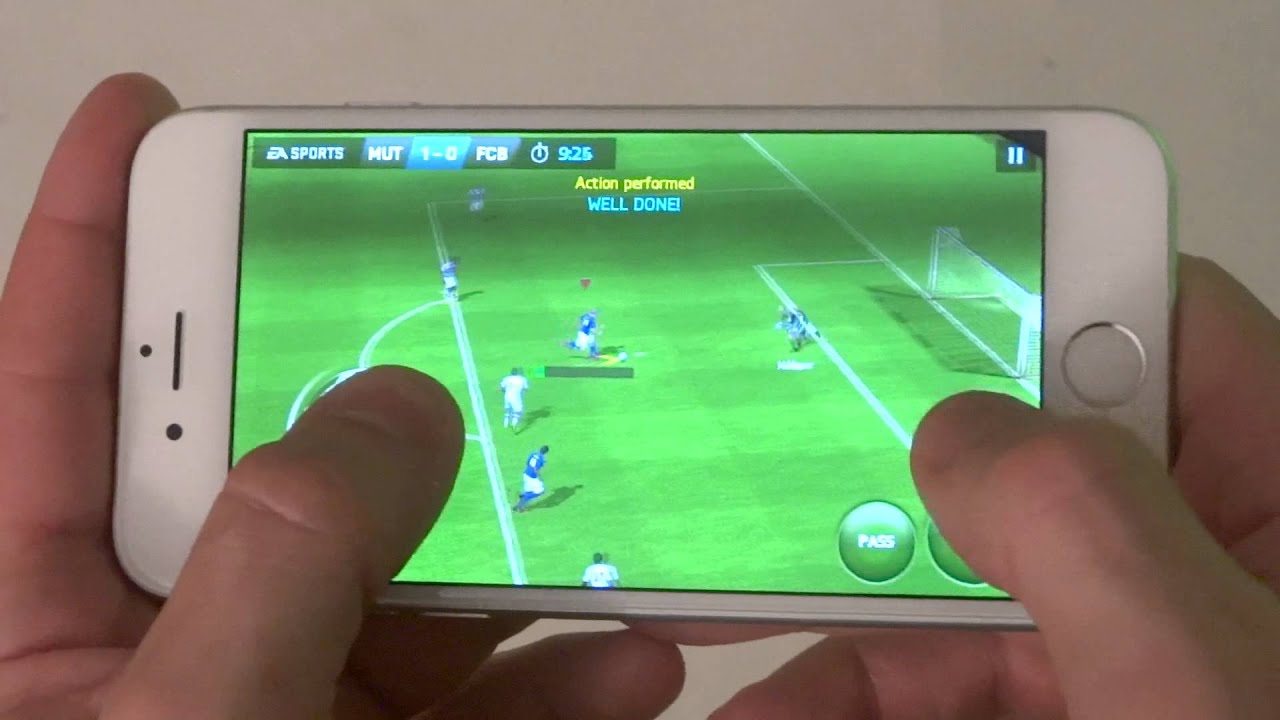 Fifa 15 Iphone 6 Gameplay - Fliptroniks.com - YouTube