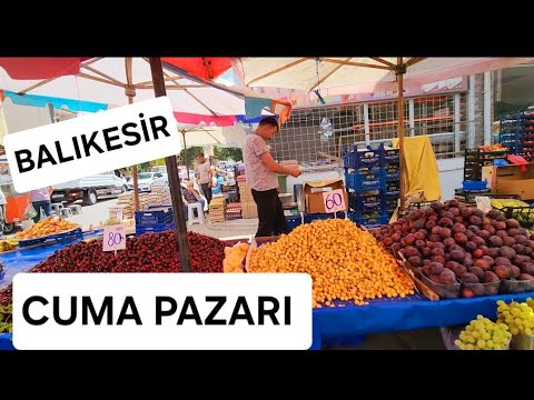 Balıkesir Cuma Pazarı'nda , Peynir 400 TL, Böğrülce 150 TL | Güncel Pazar Fiyatları -24 Temmuz 2026-